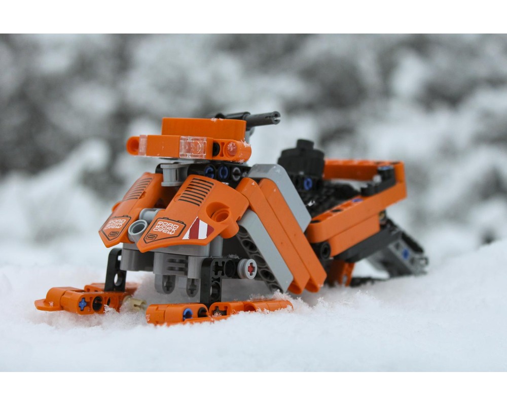 LEGO MOC Snowmobile - 42060 Alternate Build by simorike | Rebrickable - Build with LEGO