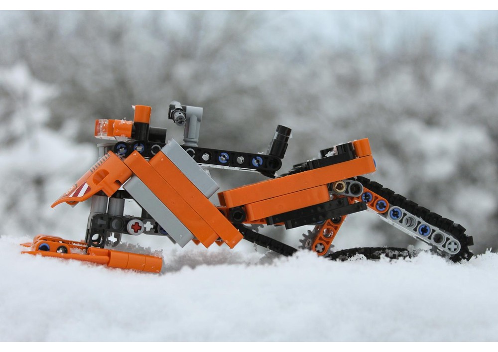 LEGO MOC Snowmobile - 42060 Alternate Build by simorike | Rebrickable - Build with LEGO