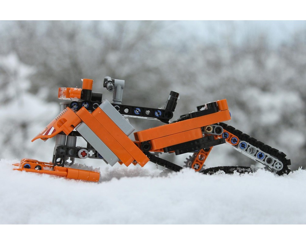 LEGO MOC Snowmobile - 42060 Alternate Build by simorike | Rebrickable ...