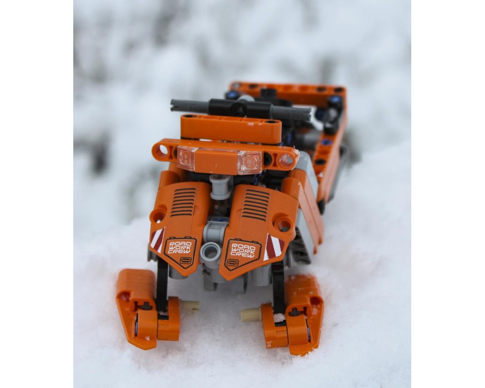 LEGO MOC Snowmobile - 42060 Alternate Build by simorike | Rebrickable ...