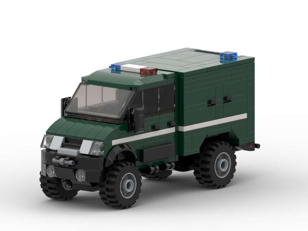 LEGO MOC Iveco Daily 4x4 Army by Kraja87 | Rebrickable - Build with LEGO