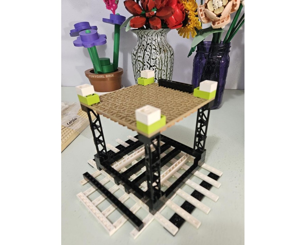 LEGO MOC-215206 Flower "Frog" for large storage head by Ponygirl_brix ...
