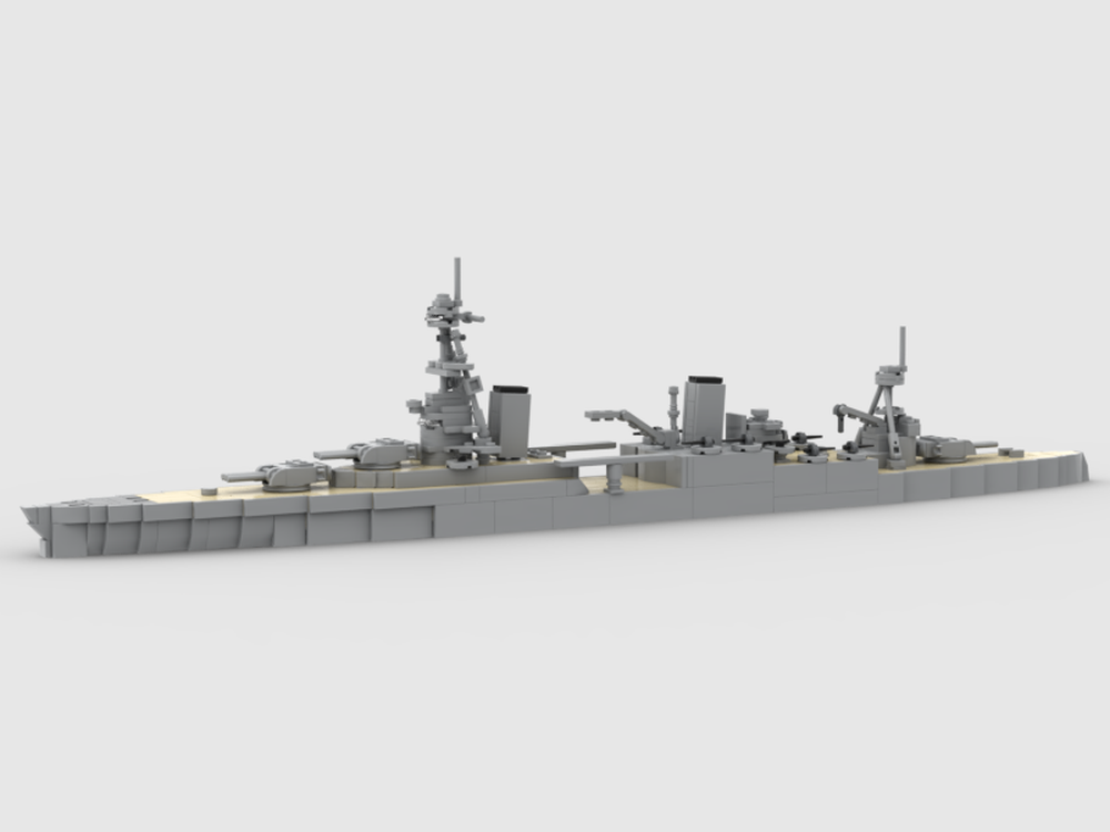 LEGO MOC USS Houston (CA-30) 1/300 scale moc by Brick_naval ...