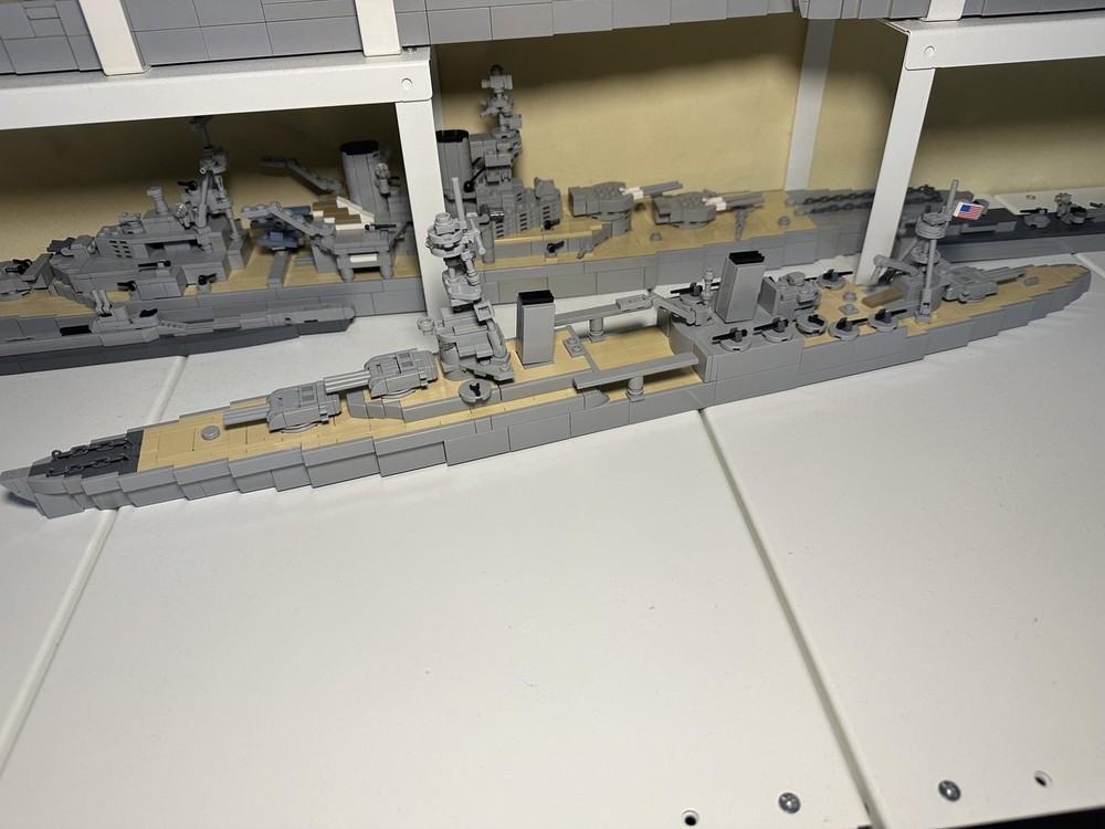 LEGO MOC-215212 USS Houston (CA-30) 1/300 scale moc by Brick_naval ...