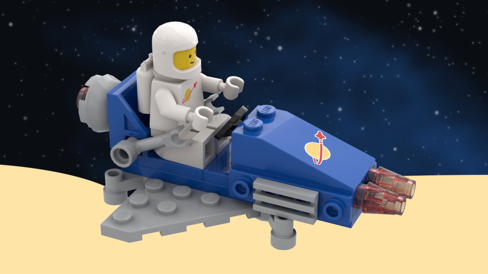 LEGO MOC Classic Space Reimagined: Pulsar Charger (6811) by watson.lego ...