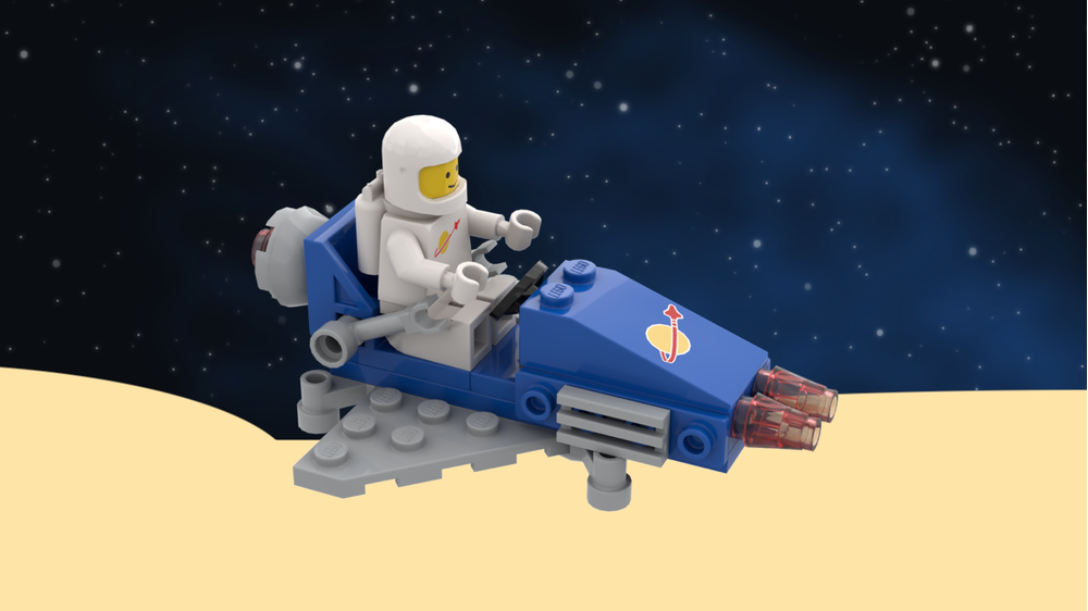 LEGO MOC-215213 Classic Space Reimagined: Pulsar Charger (6811) by ...