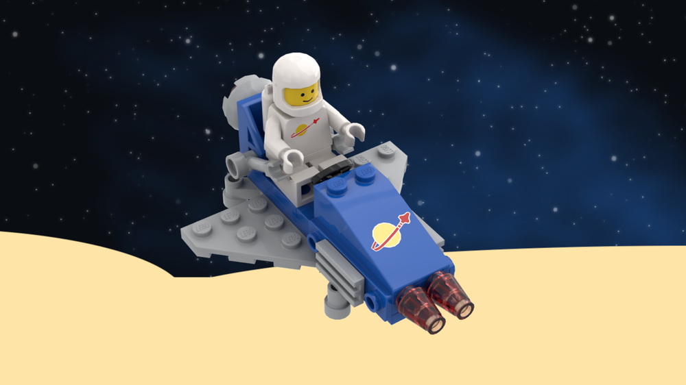 LEGO MOC-215213 Classic Space Reimagined: Pulsar Charger (6811) by ...