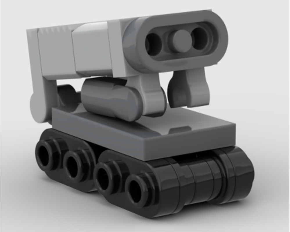 LEGO MOC Microscale rocket launcer by VasilyV | Rebrickable - Build ...