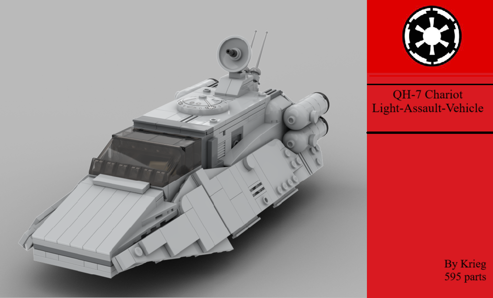 LEGO MOC QH-7 Chariot LAV by Krieg_15 | Rebrickable - Build with LEGO