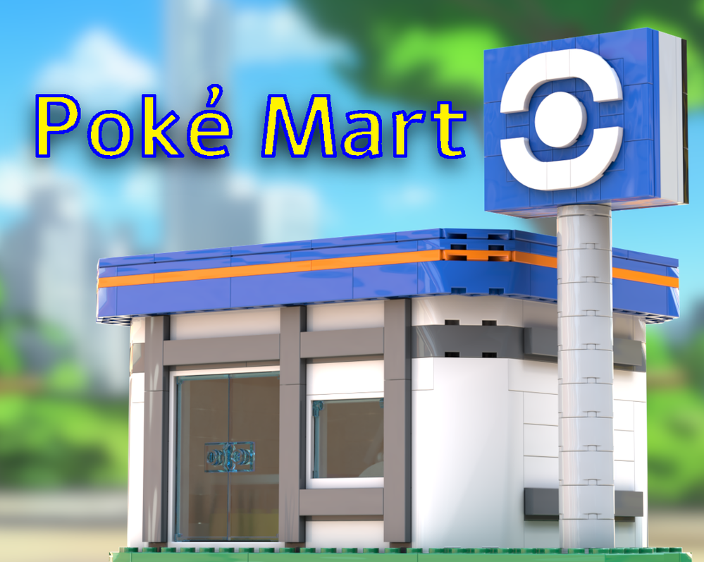 LEGO MOC-215246 Poké Mart by NYYLE | Rebrickable - Build with LEGO