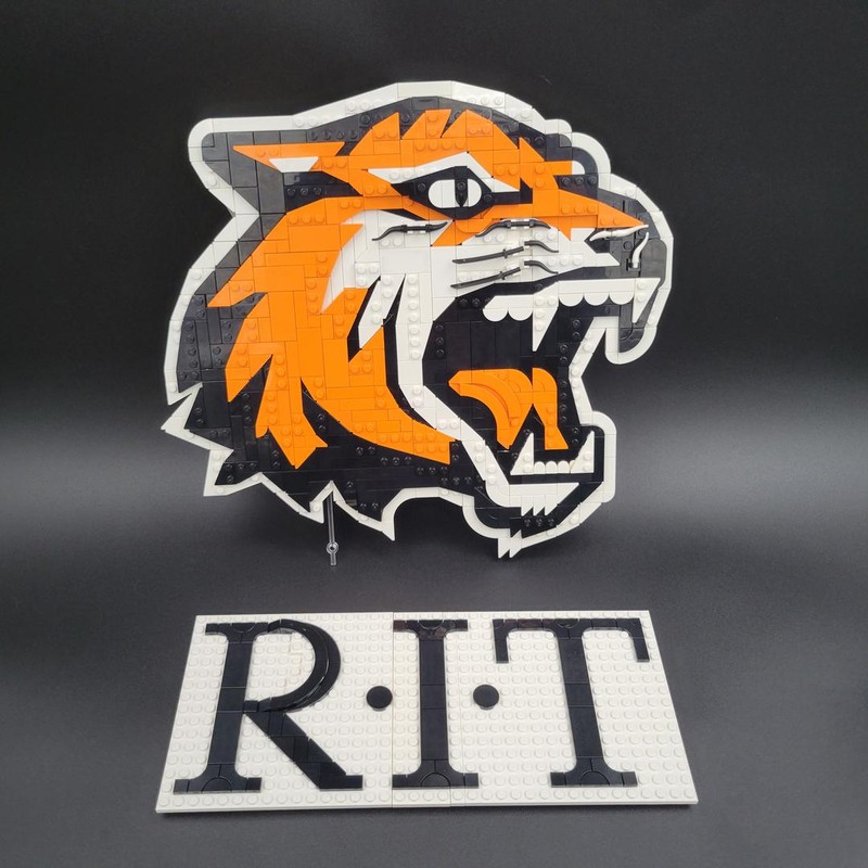 LEGO MOC-215255 RIT Tiger logo by Brick_Lizard | Rebrickable - Build ...