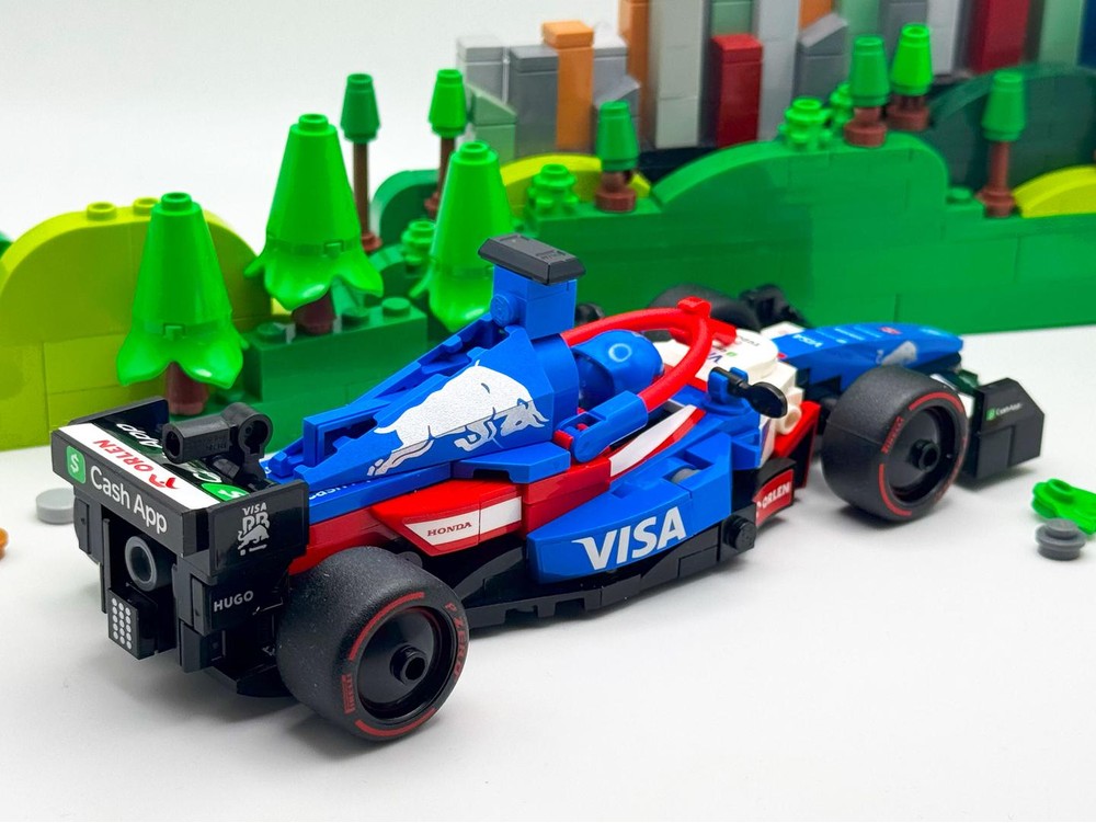 LEGO MOC-215263 Visa Cash App RB VCARB 01 F1 Race Car by IBrickedItUp ...