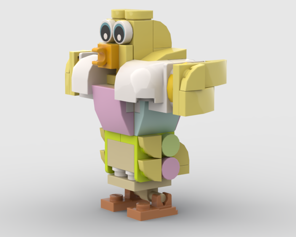 LEGO MOC Egg Armored Chick by grn_dog_72 | Rebrickable - Build with LEGO