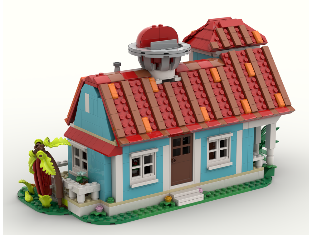LEGO MOC Lilo & Stitch House Enclosure - Compatible with Set 43268 by ...