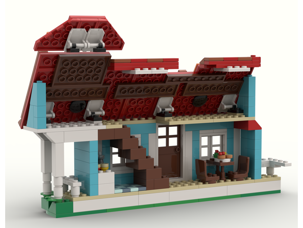LEGO MOC Lilo & Stitch House Enclosure - Compatible with Set 43268 by ...