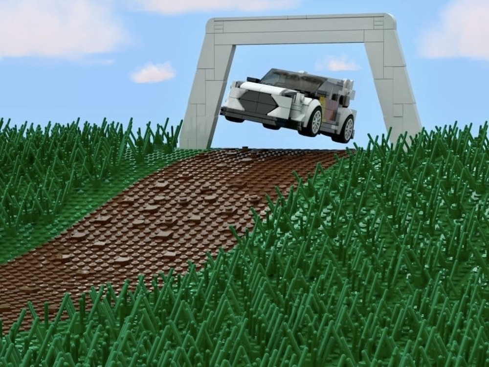 LEGO MOC Ford Puma Rally Car (WRC) 2024 livery by Teddie Bear Bricks ...