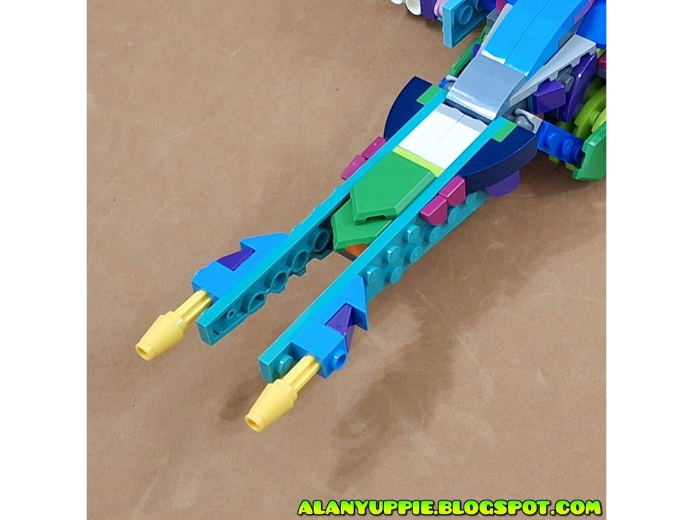 LEGO MOC Transformer Cybertronian Jet /Brainstorm , alternate built of ...