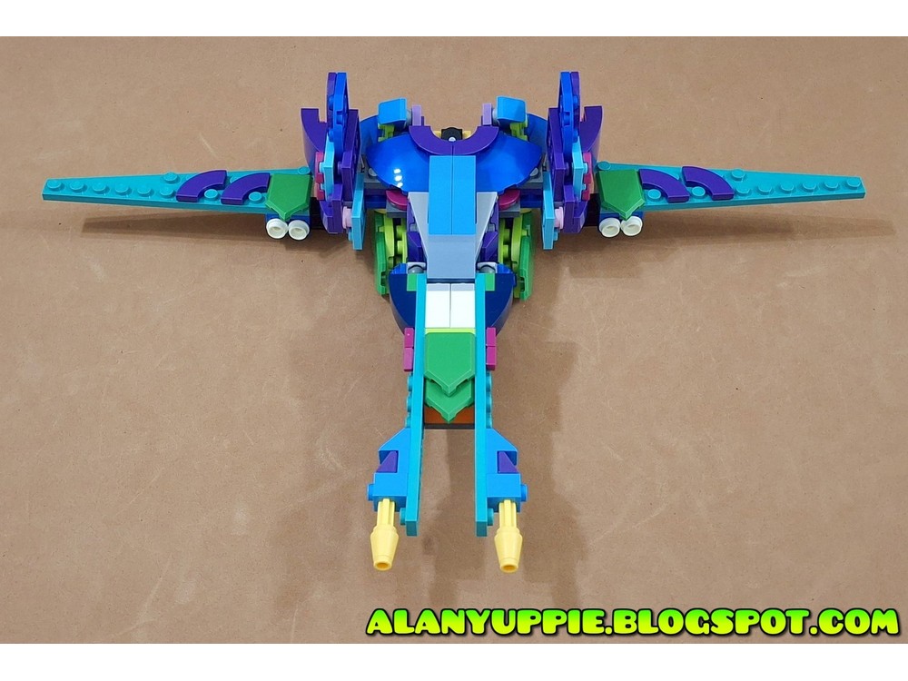 LEGO MOC Transformer Cybertronian Jet /Brainstorm , alternate built of ...