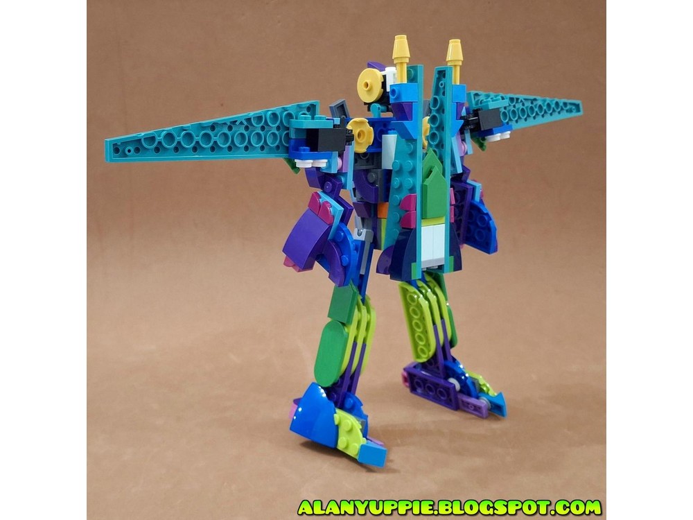 LEGO MOC Transformer Cybertronian Jet /Brainstorm , alternate built of ...