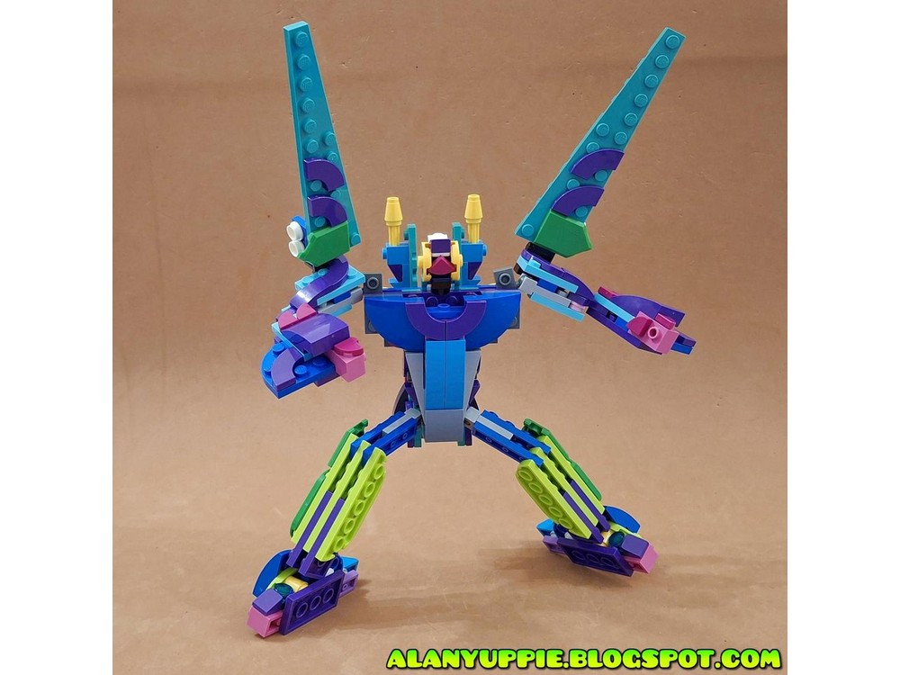 LEGO MOC Transformer Cybertronian Jet /Brainstorm , alternate built of ...
