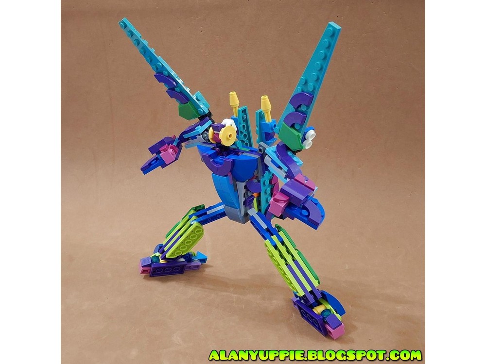 LEGO MOC Transformer Cybertronian Jet /Brainstorm , alternate built of ...