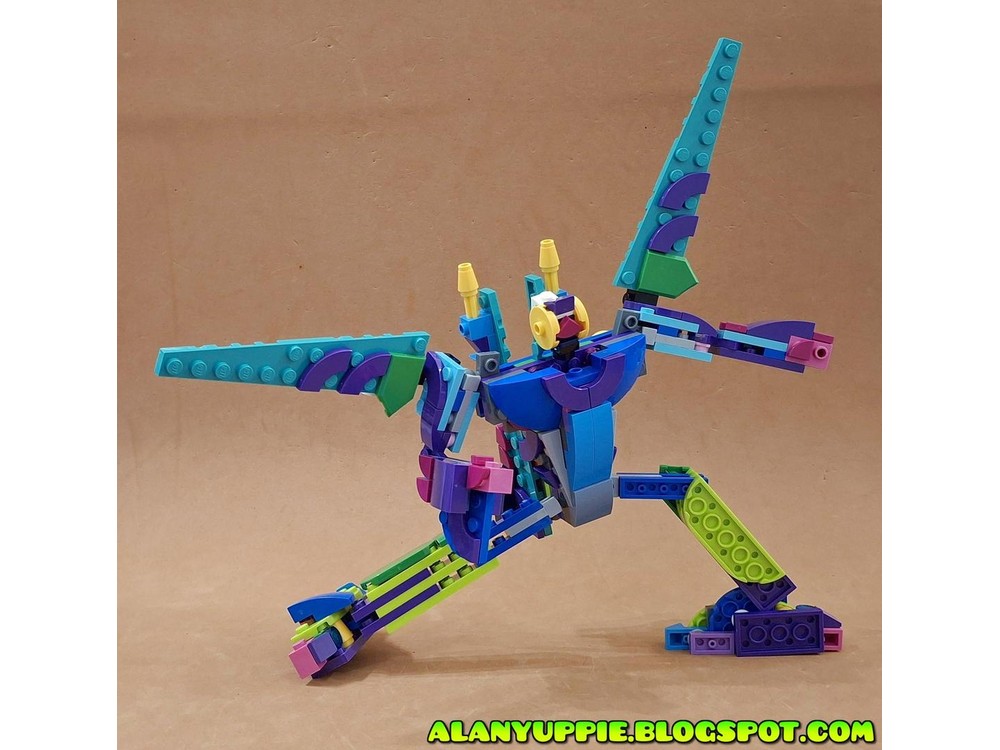 LEGO MOC Transformer Cybertronian Jet /Brainstorm , alternate built of ...