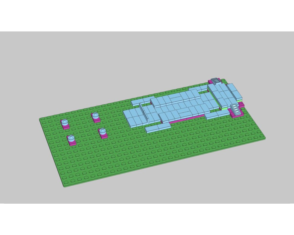 LEGO MOC Frame Rack for MOC-214502 by TurboRatRods | Rebrickable ...