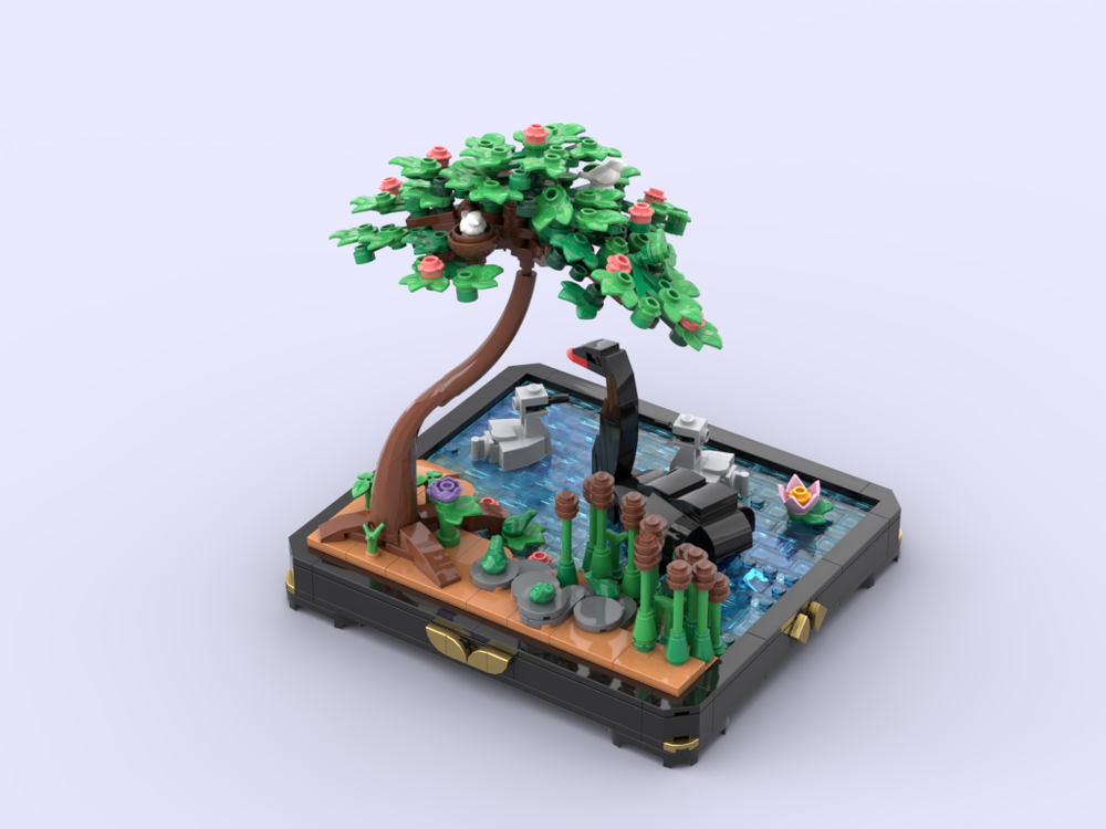 LEGO MOC Wetland Sanctuary by Kostack | Rebrickable - Build with LEGO