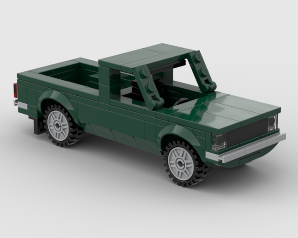 LEGO MOC Lego Fiat 125p Pickup by SpacjaCars | Rebrickable - Build with ...