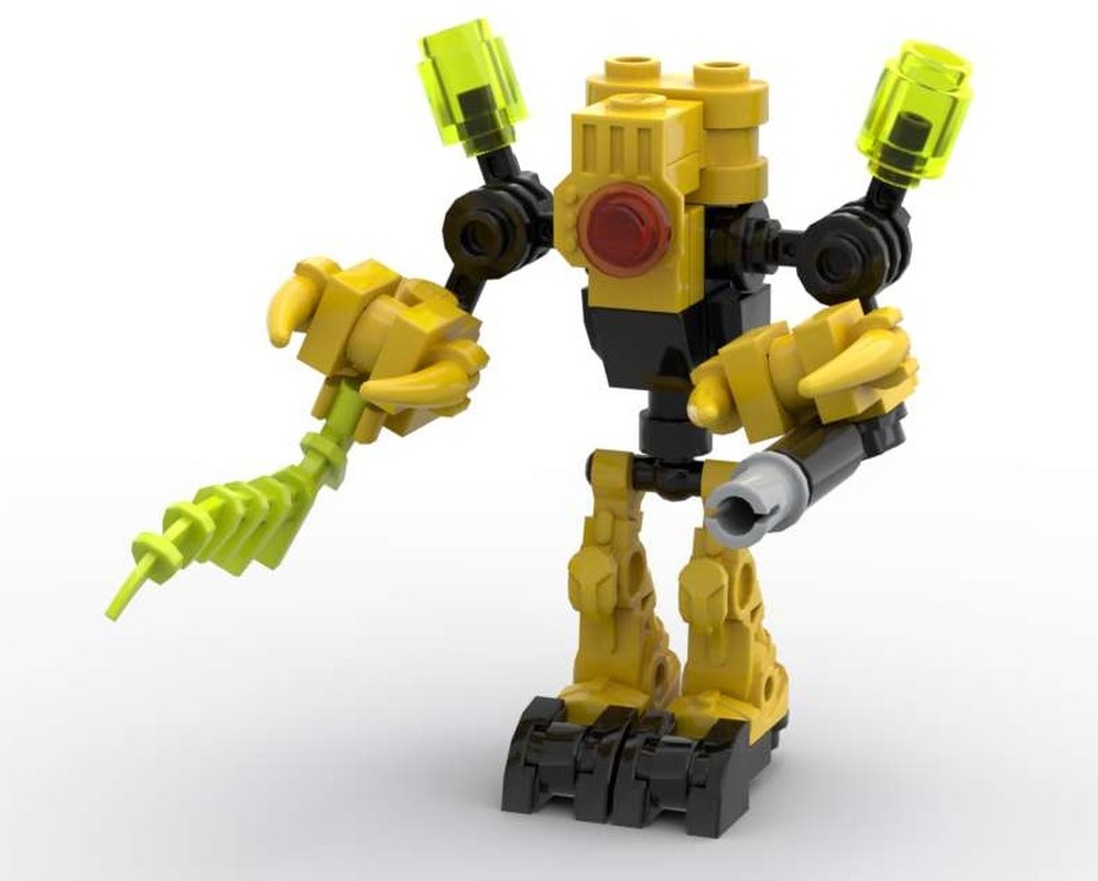 LEGO MOC Meltdown Minifig-Scale by LegoLordTYM | Rebrickable - Build ...