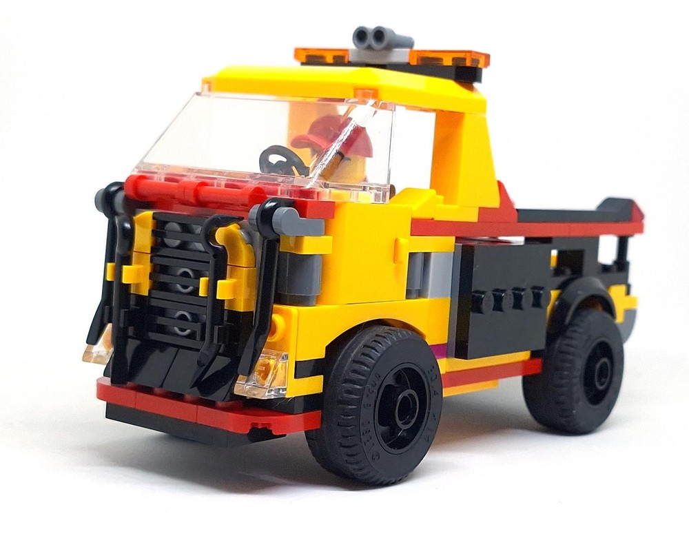 LEGO MOC 60453 Lifeguard Truck by PeterSzabo | Rebrickable - Build with ...