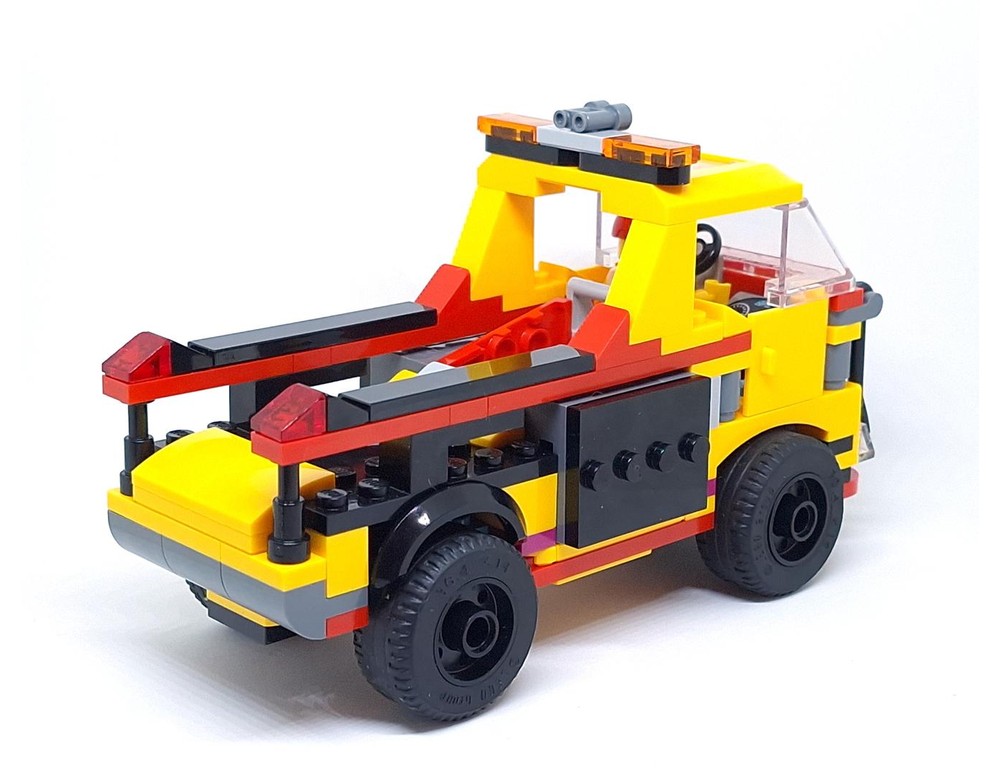 LEGO MOC 60453 Lifeguard Truck by PeterSzabo | Rebrickable - Build with ...