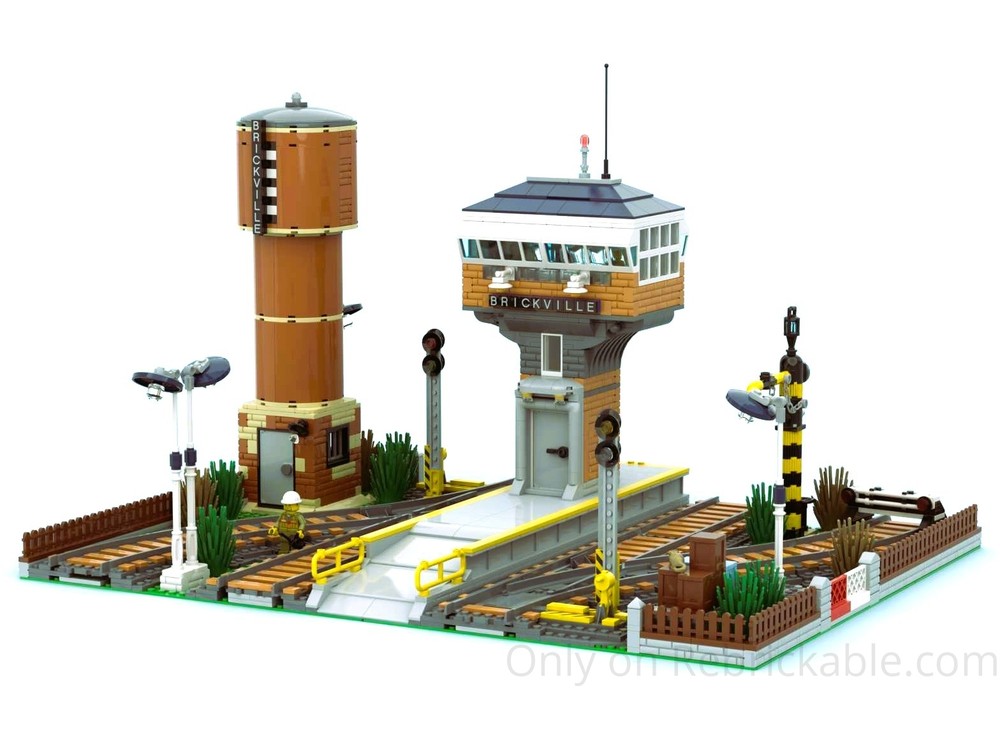 LEGO MOC Switch Signal Tower by Albox82 | Rebrickable - Build with LEGO