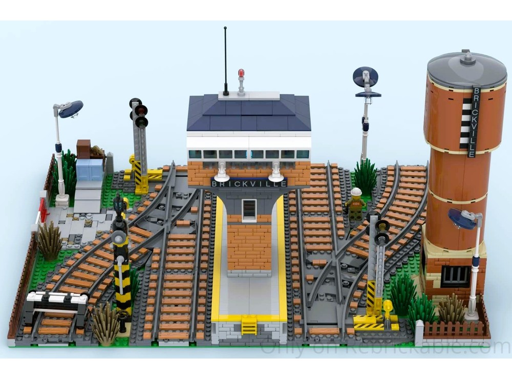 LEGO MOC-215338 Switch Signal Tower by Albox82 | Rebrickable - Build ...