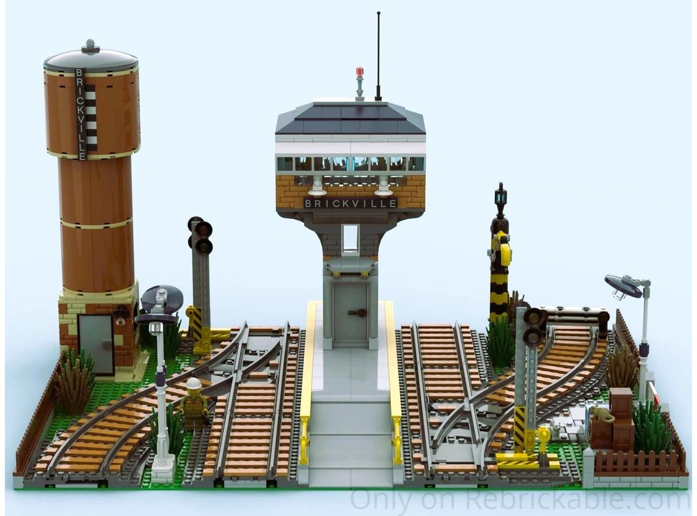LEGO MOC Switch Signal Tower by Albox82 | Rebrickable - Build with LEGO