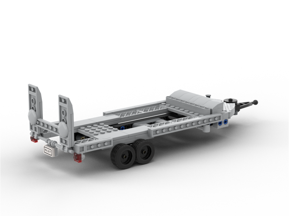 LEGO MOC Car Trailer V2 by CuBricks | Rebrickable - Build with LEGO