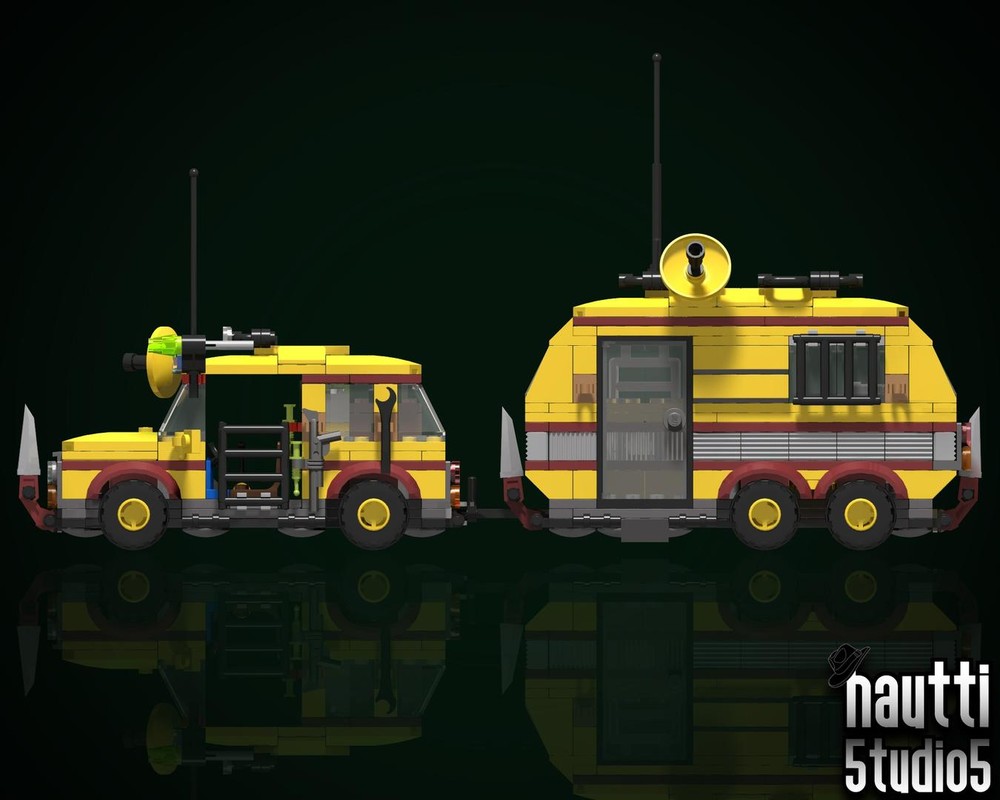 LEGO MOC-215350 Mobile Dinosaur Research Lab by hautti5 | Rebrickable ...