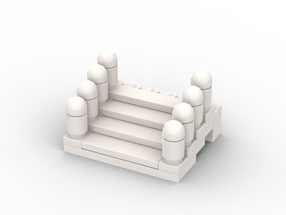 LEGO MOC Stair Design by BrickAndBuildsI | Rebrickable - Build with LEGO