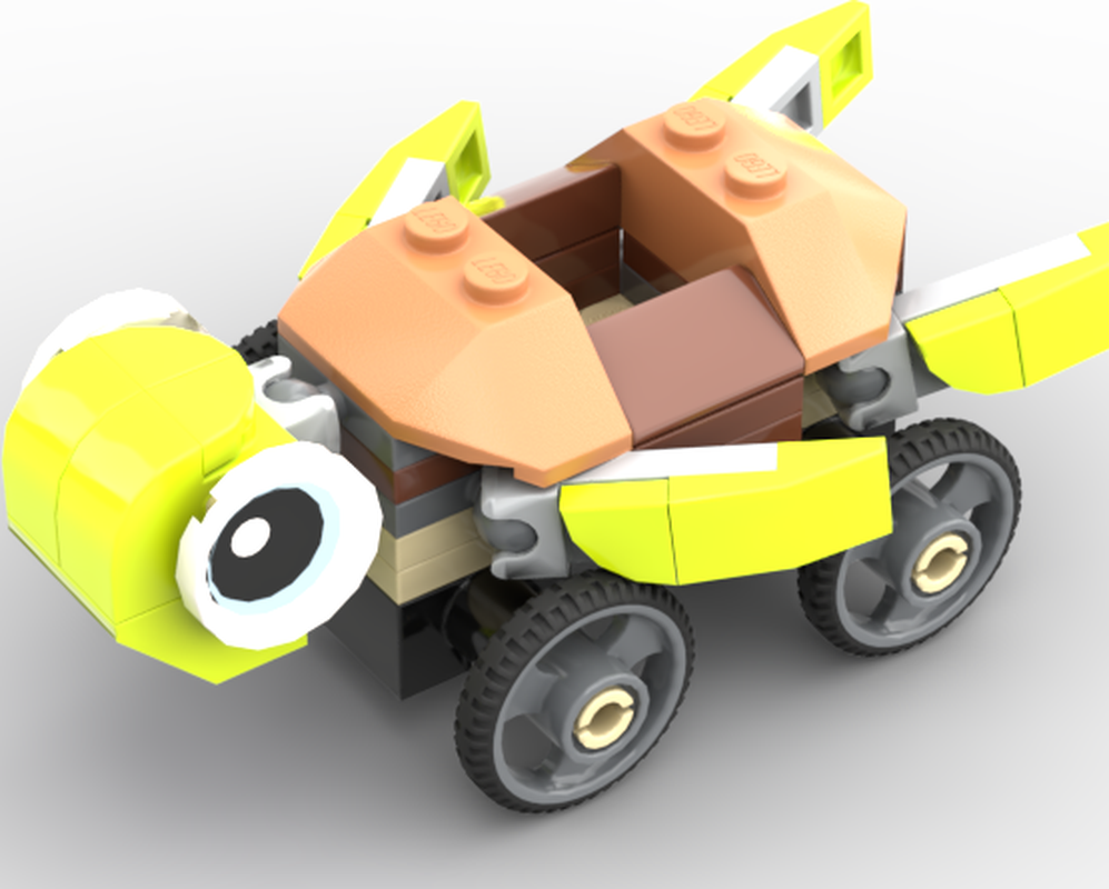 LEGO MOC-215358 Turtle soapbox by VincentDeJong | Rebrickable - Build ...