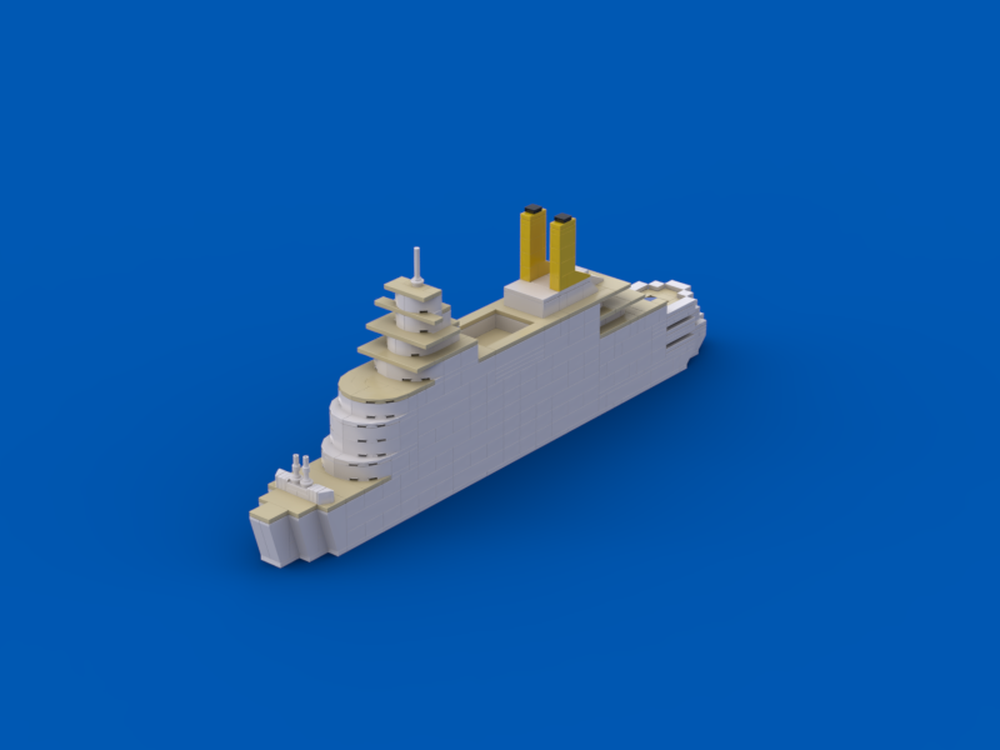 LEGO MOC SS Canberra by TerminatorFan1984 | Rebrickable - Build with LEGO
