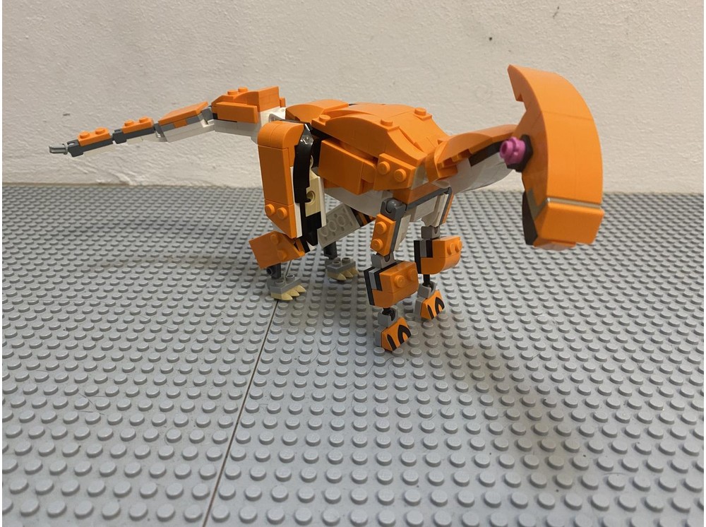 LEGO MOC 31129 Parasaurolophus walkeri 1:32 by SuperHeroBrick ...
