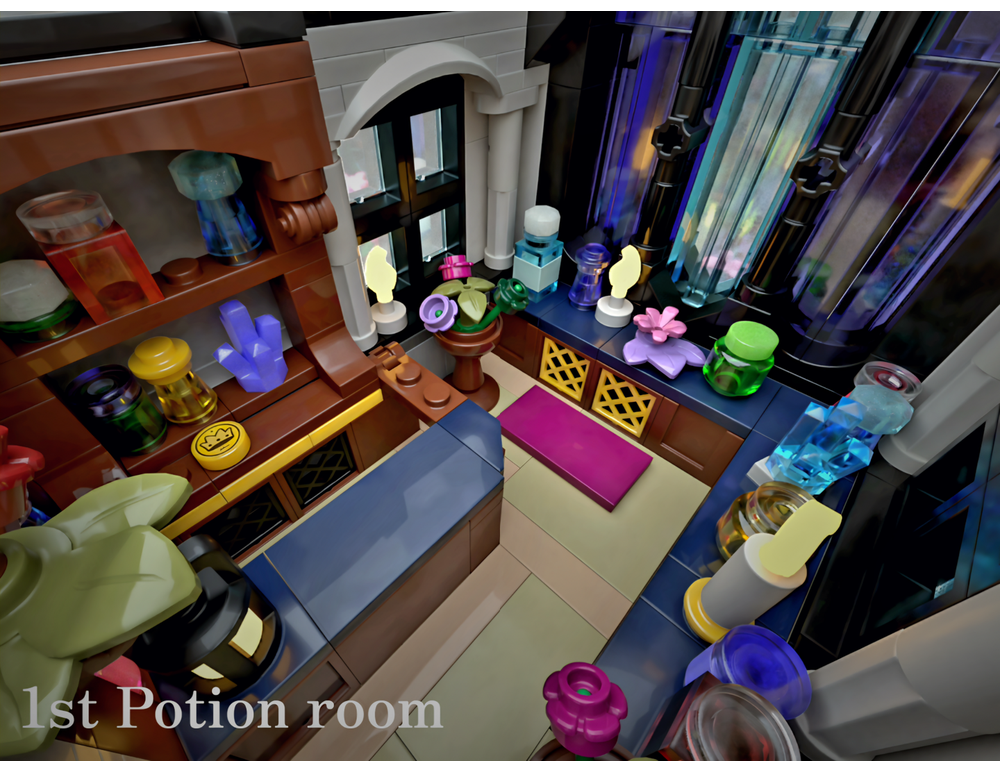 LEGO MOC-215383 Amethyst Potion Shop by BLACKSNOW | Rebrickable - Build ...