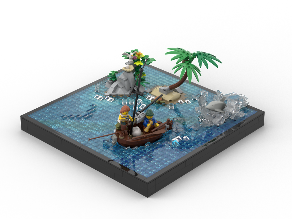 LEGO MOC Lesson at sea by JollyRogers8441 | Rebrickable - Build with LEGO