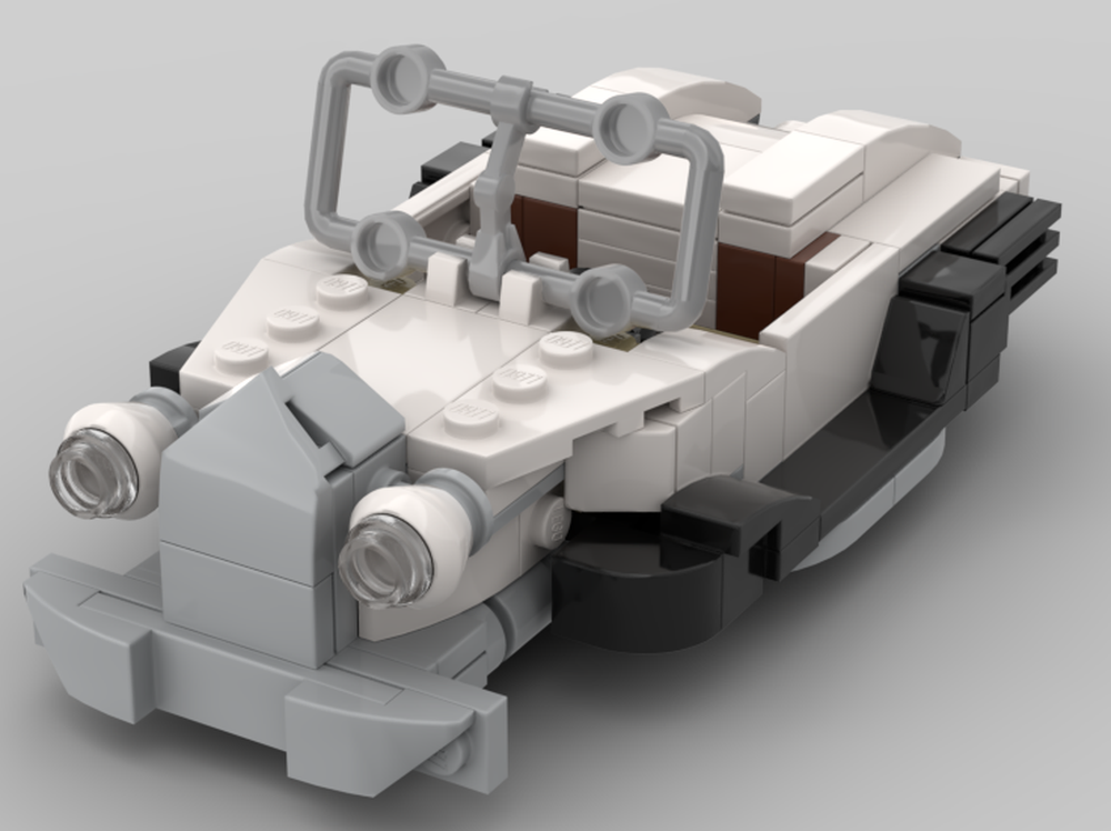 LEGO MOC JD-V Converter-Type Airspeeder by Krieg_15 | Rebrickable - Build with LEGO