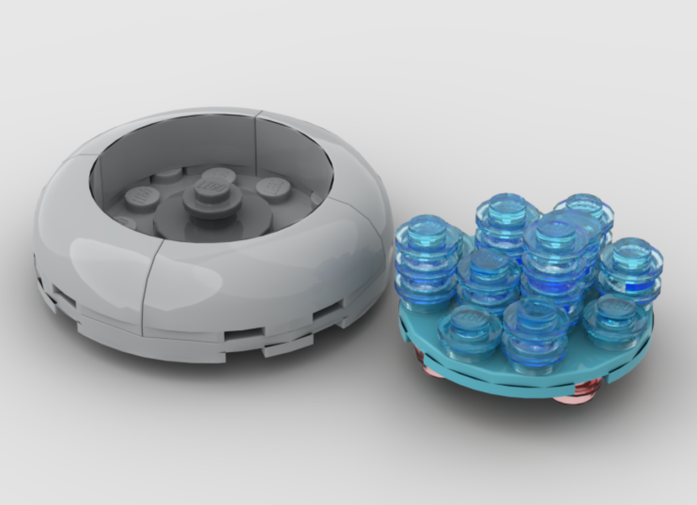 LEGO MOC-215398 Hologram Table polybag (customisable) by br1ckmate ...