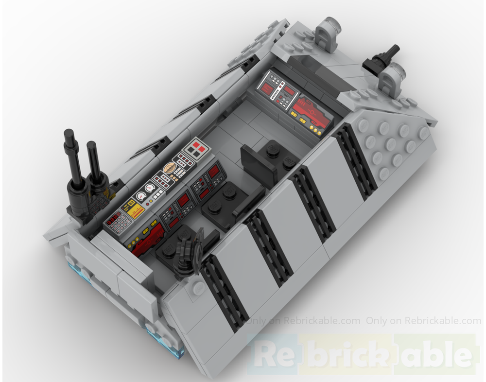 LEGO MOC Imperial Command Speeder by Fabian2 | Rebrickable - Build with ...