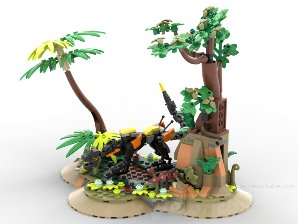 LEGO MOC Display for stalker (from Horizon) by Pablow030 | Rebrickable ...