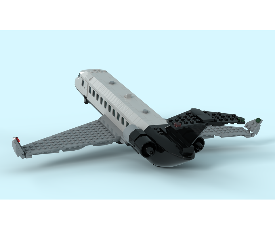 LEGO MOC Lego city private jet by jamo88 | Rebrickable - Build with LEGO