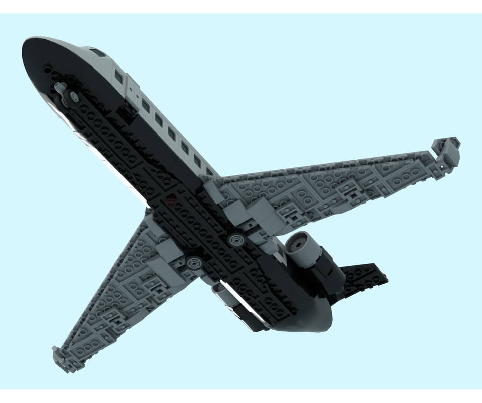 LEGO MOC Lego city private jet by jamo88 | Rebrickable - Build with LEGO