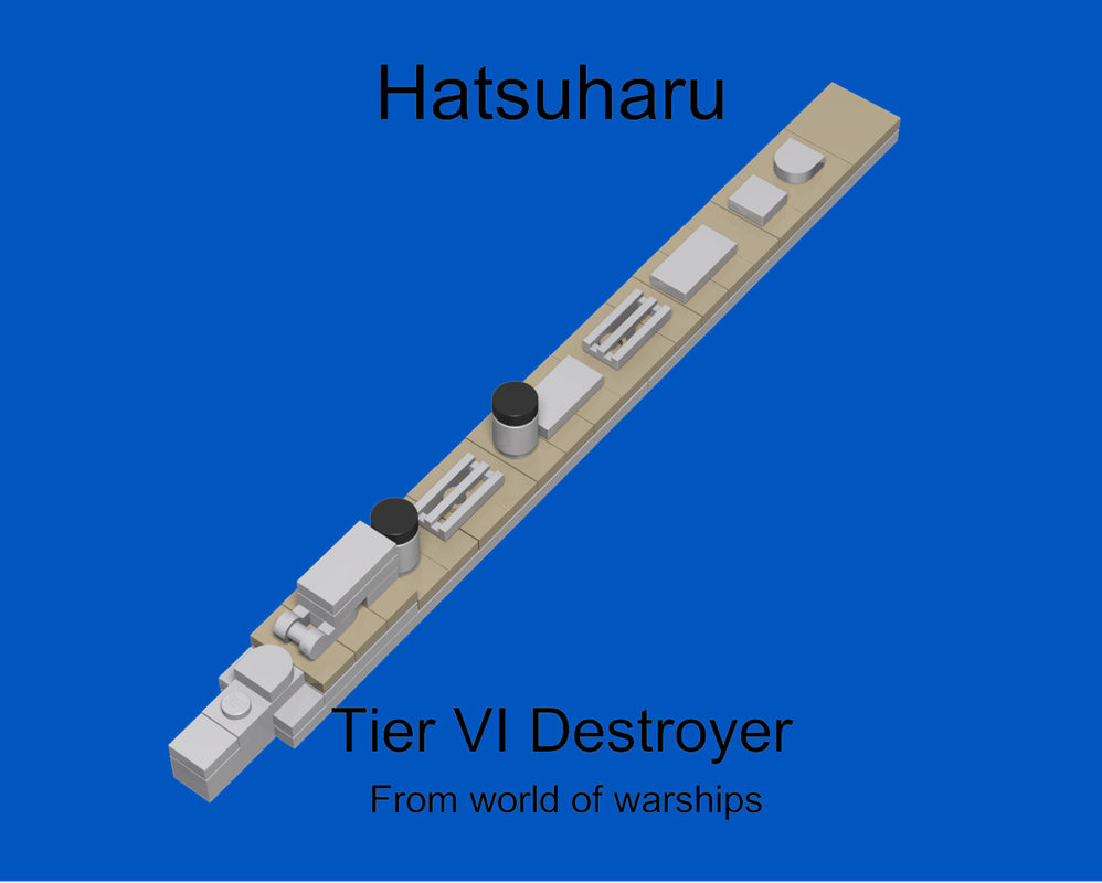 LEGO MOC 1:560 Scale Japanese Gunboat Destroyers by yamato534 ...